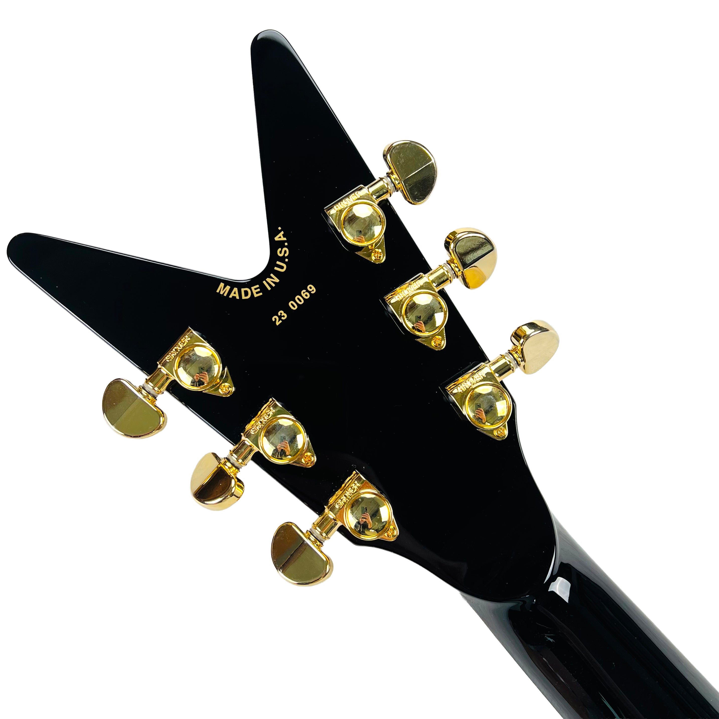 Dean USA Cadillac Custom 3-Pickup 2025 - Classic Black | Tone Wolf