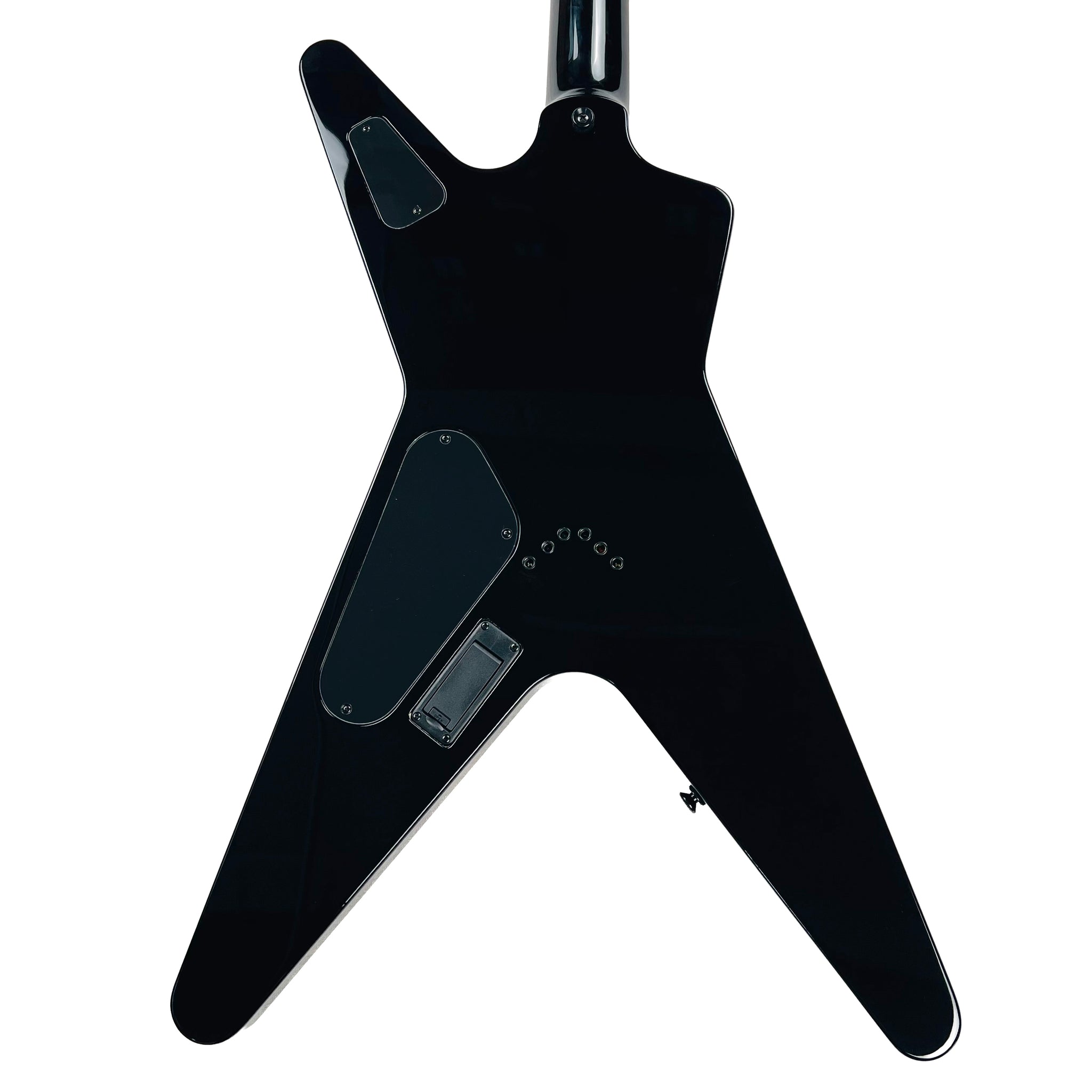 Dean USA Custom Shop ML Flame Top Fishman Fluence - Transparent Black ...