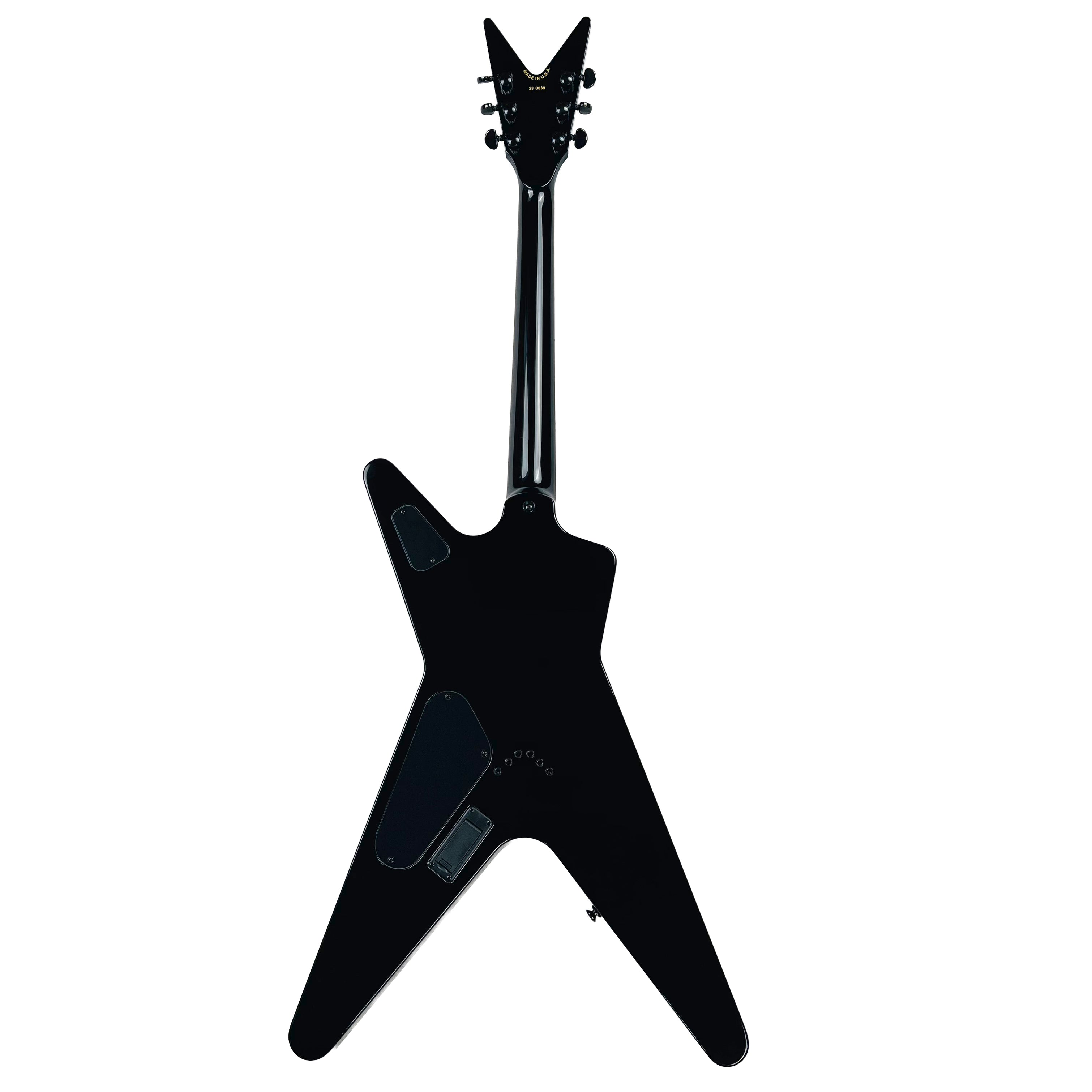 Dean USA Custom Shop ML Flame Top Fishman Fluence - Transparent Black ...