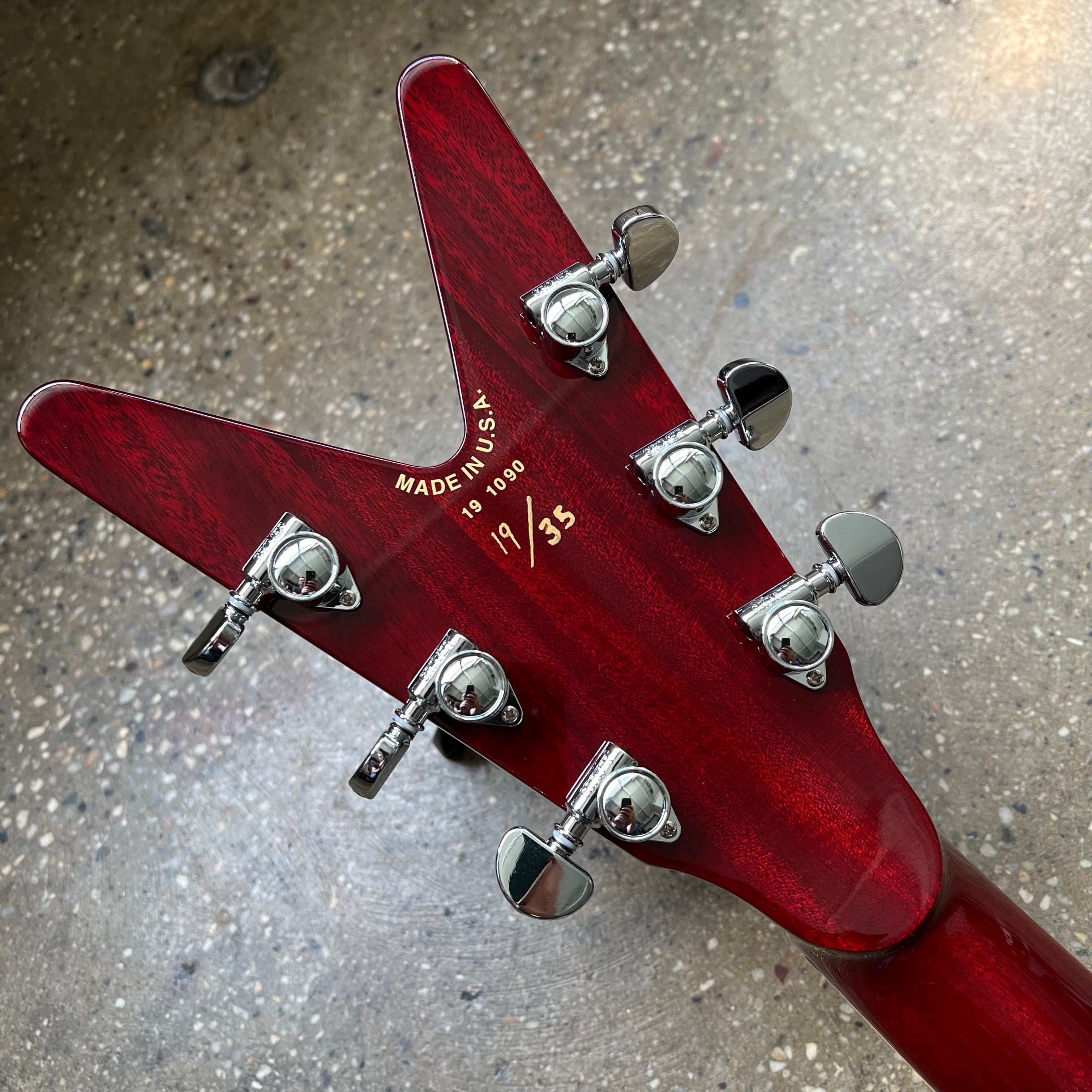 Dean USA V 1977 Limited Edition 2024 - Trans Cherry Sunburst | Tone Wolf