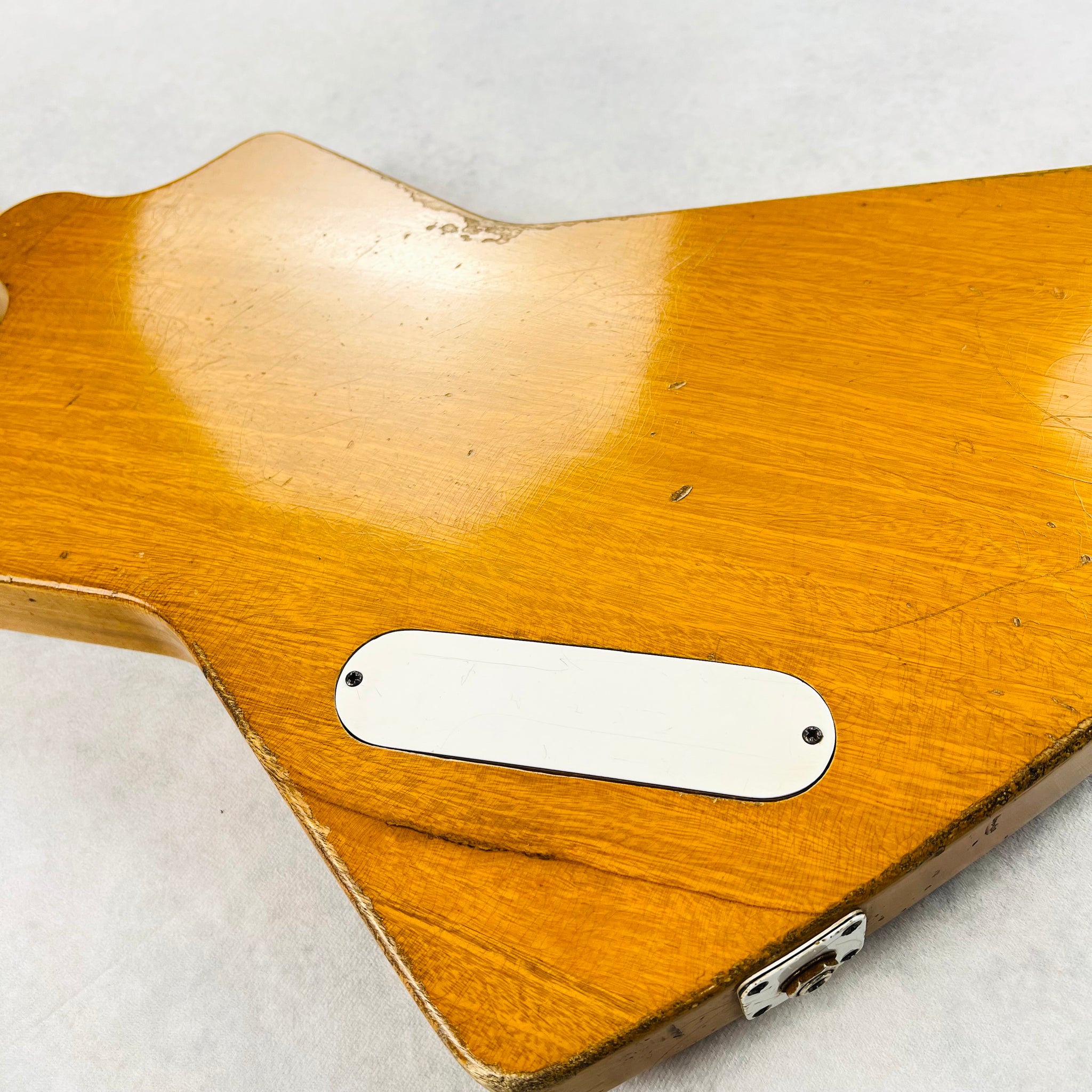 Dwight Eliminator 1958 Korina Explorer Style Guitar 2010s - Antique Na ...