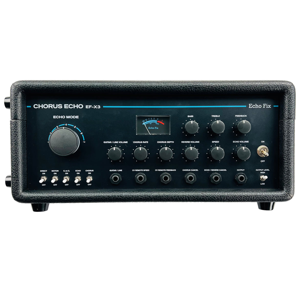 Echo Fix EF-X3 Tolex Enclosure Chorus Tape Echo - Black | Tone Wolf