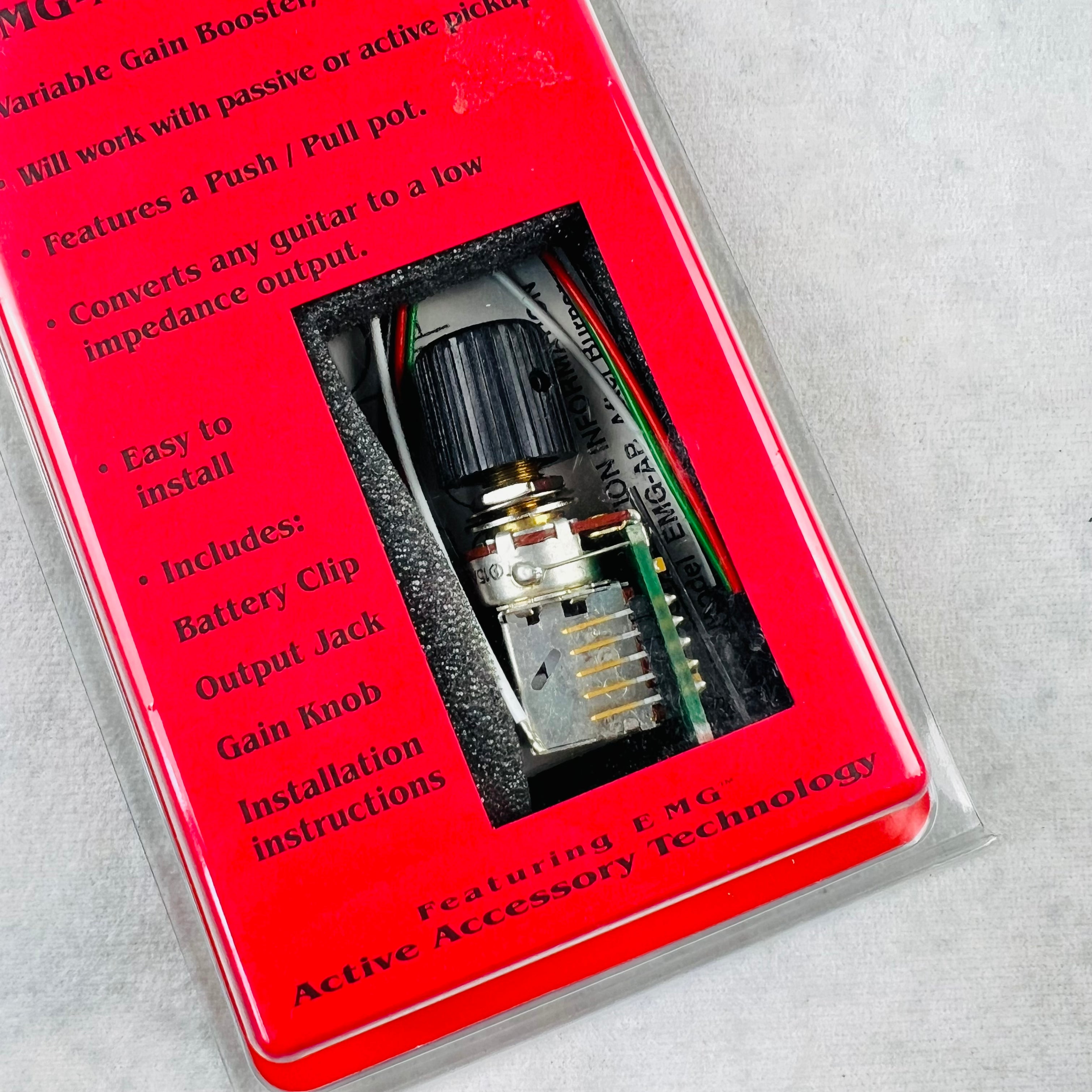 EMG AB Afterburner 20dB Gain Boost Potentiometer - Black | Tone Wolf