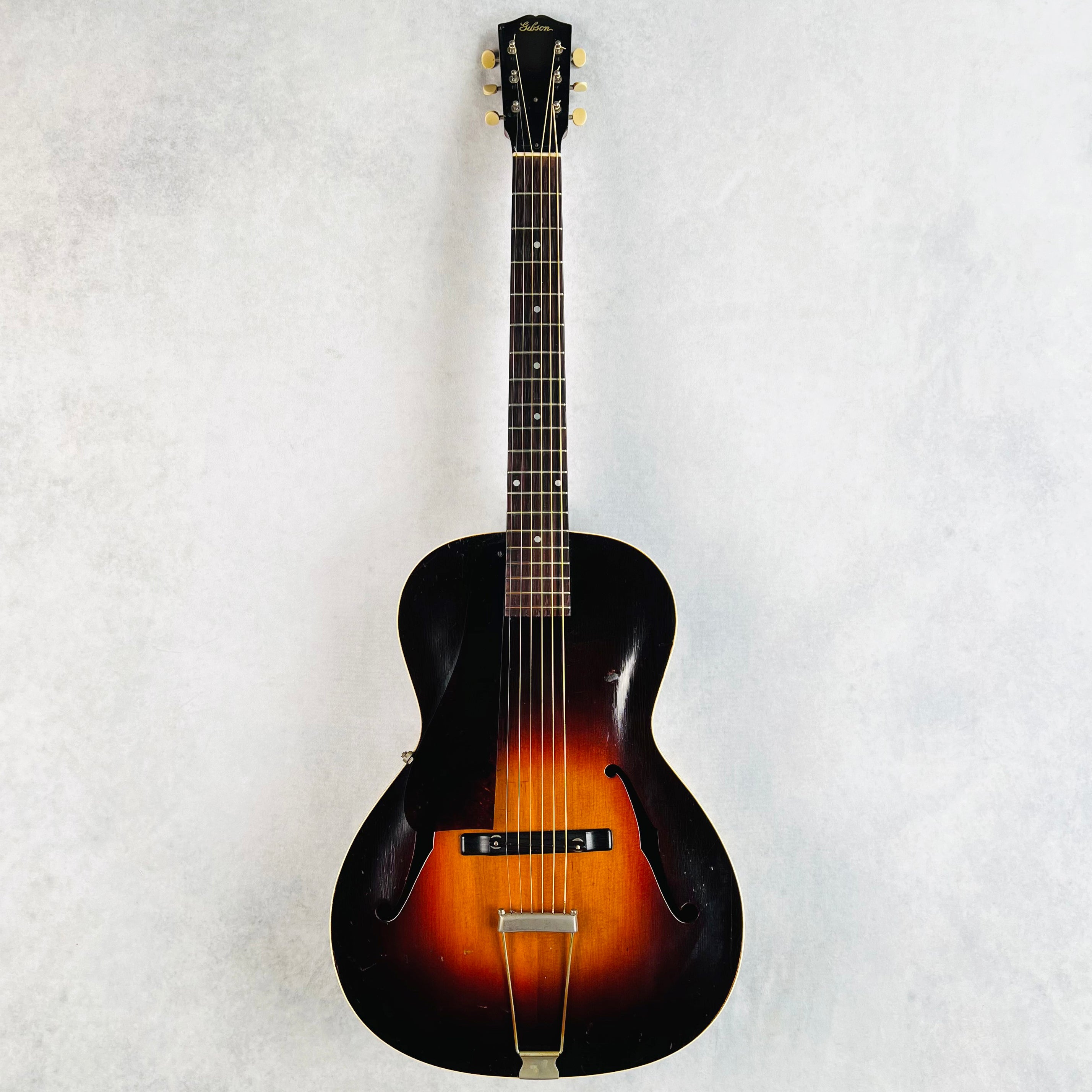 Gibson L-50 Factory Left-Handed Acoustic Archtop 1935 - Sunburst | Tone ...