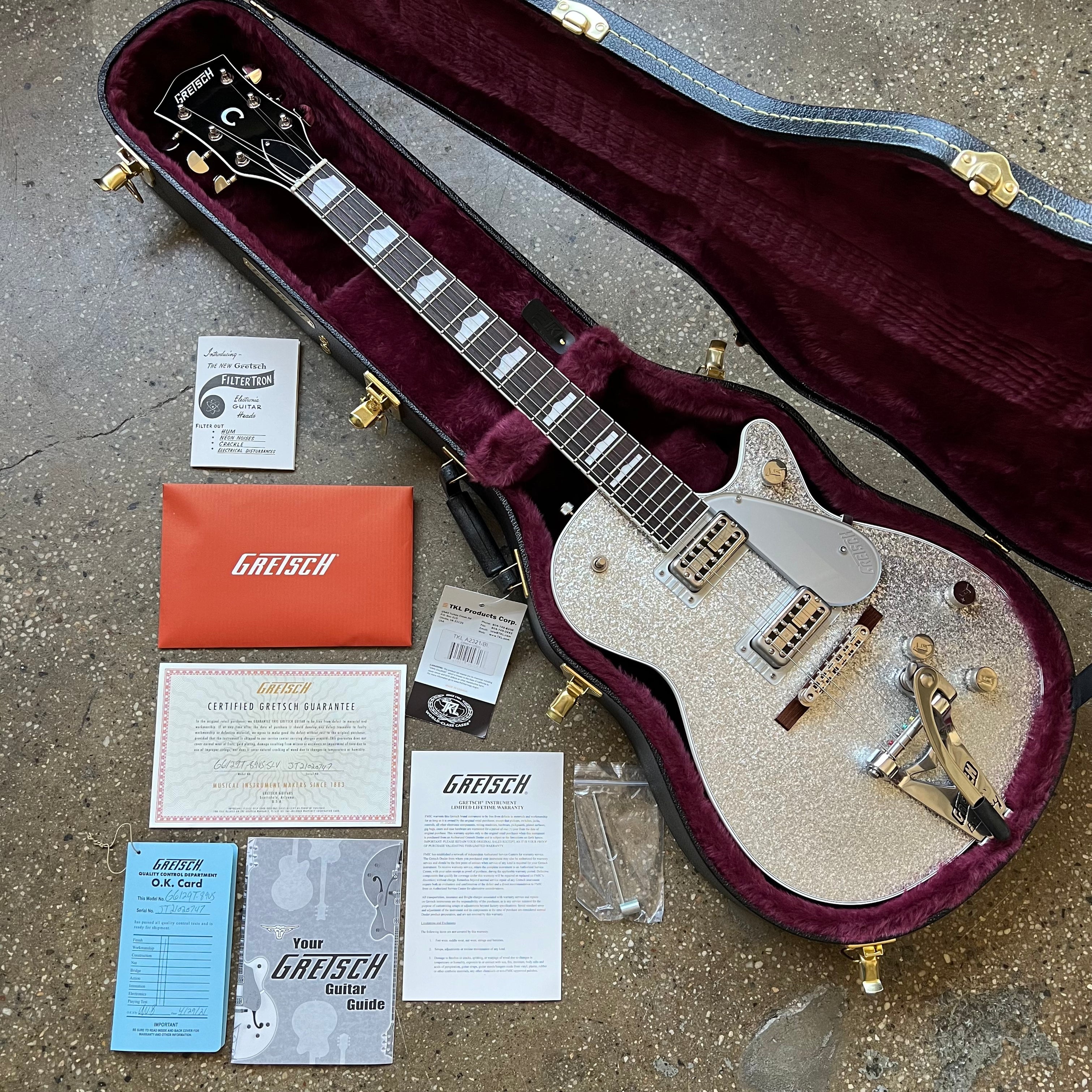 Gretsch G6129T-89 Vintage Select '89 Sparkle Jet with Bigsby 2021 - Si ...