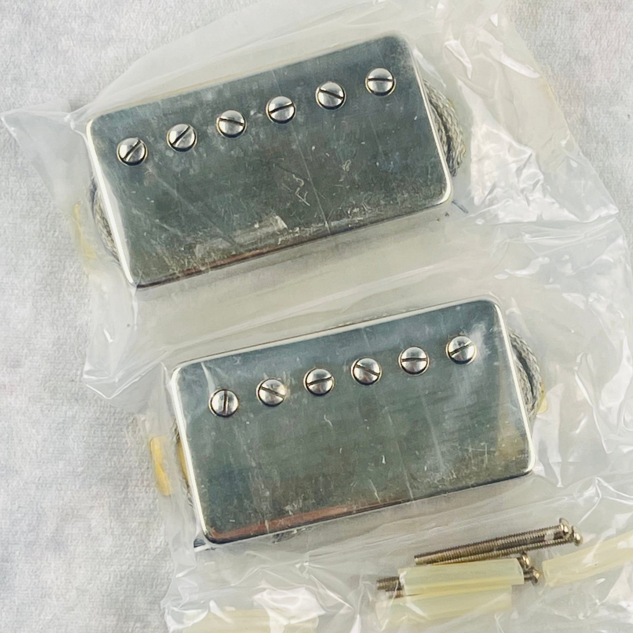 Harmonic Design Vintage Plus Humbucker Pickup Set 53mm - Nickel | Tone Wolf