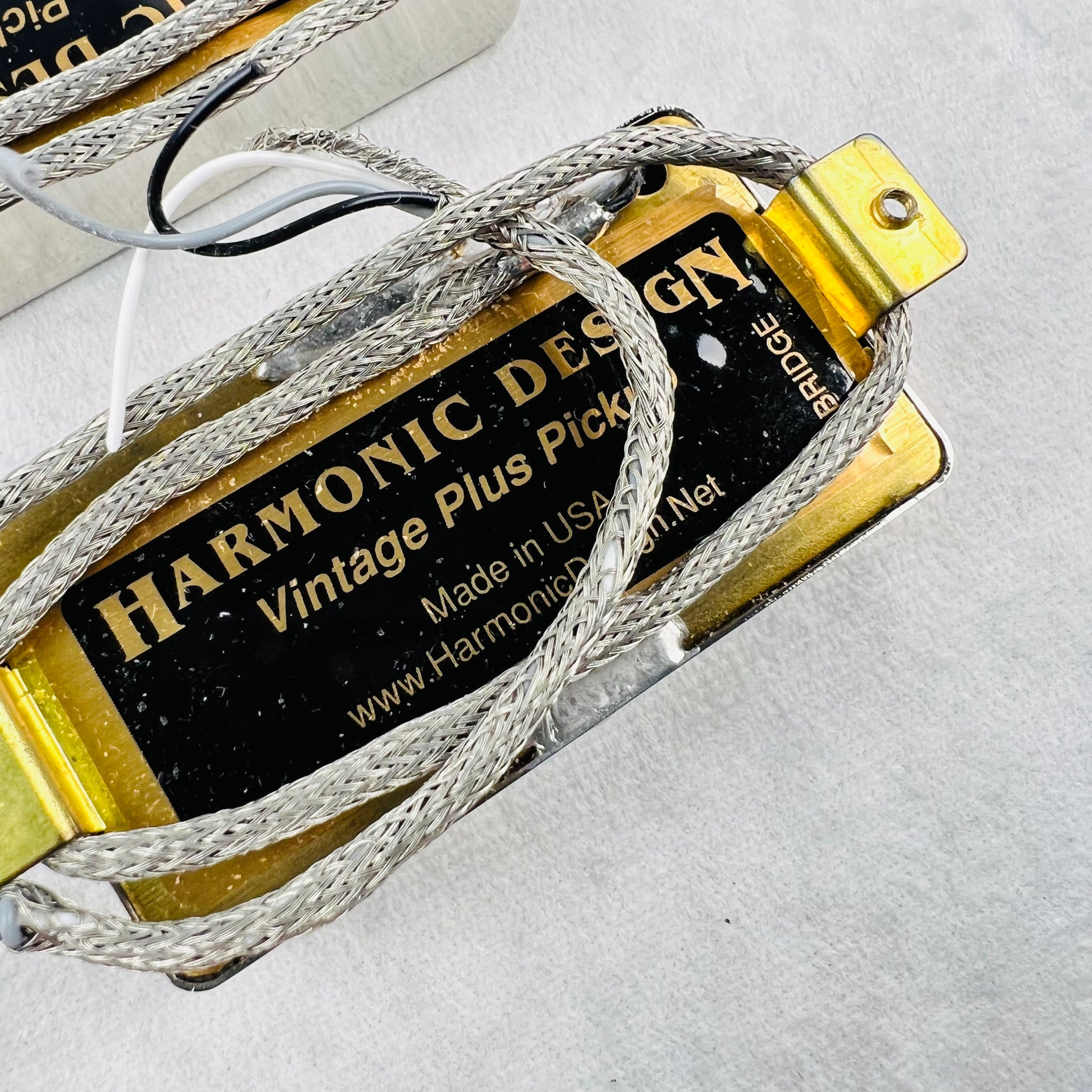 Harmonic Design Vintage Plus Humbucker Pickup Set 53mm - Aged Nickel | Tone Wolf