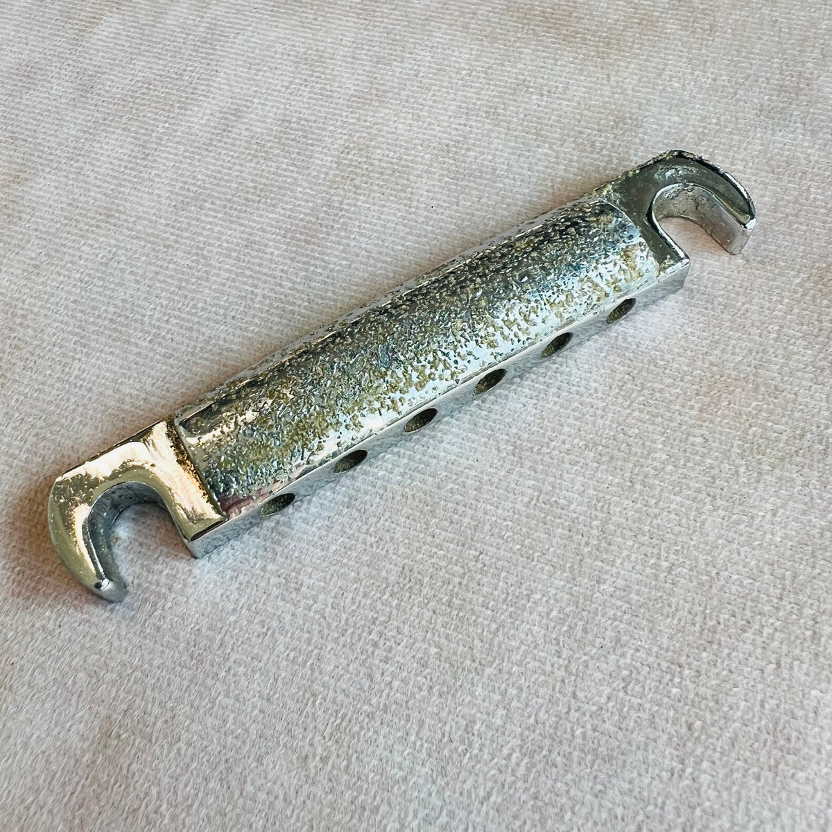 Gibson Stop Bar Tailpiece 1970s - Chrome | Tone Wolf