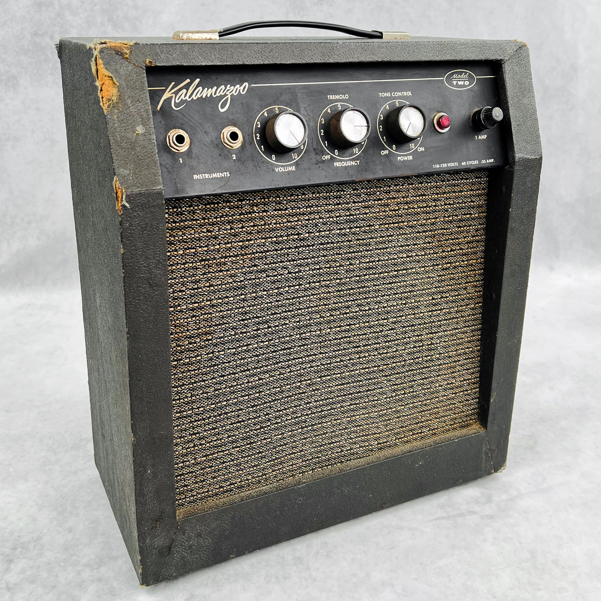 Kalamazoo Model 2 1x10" Combo Amplifier 1960s - Black | Tone Wolf