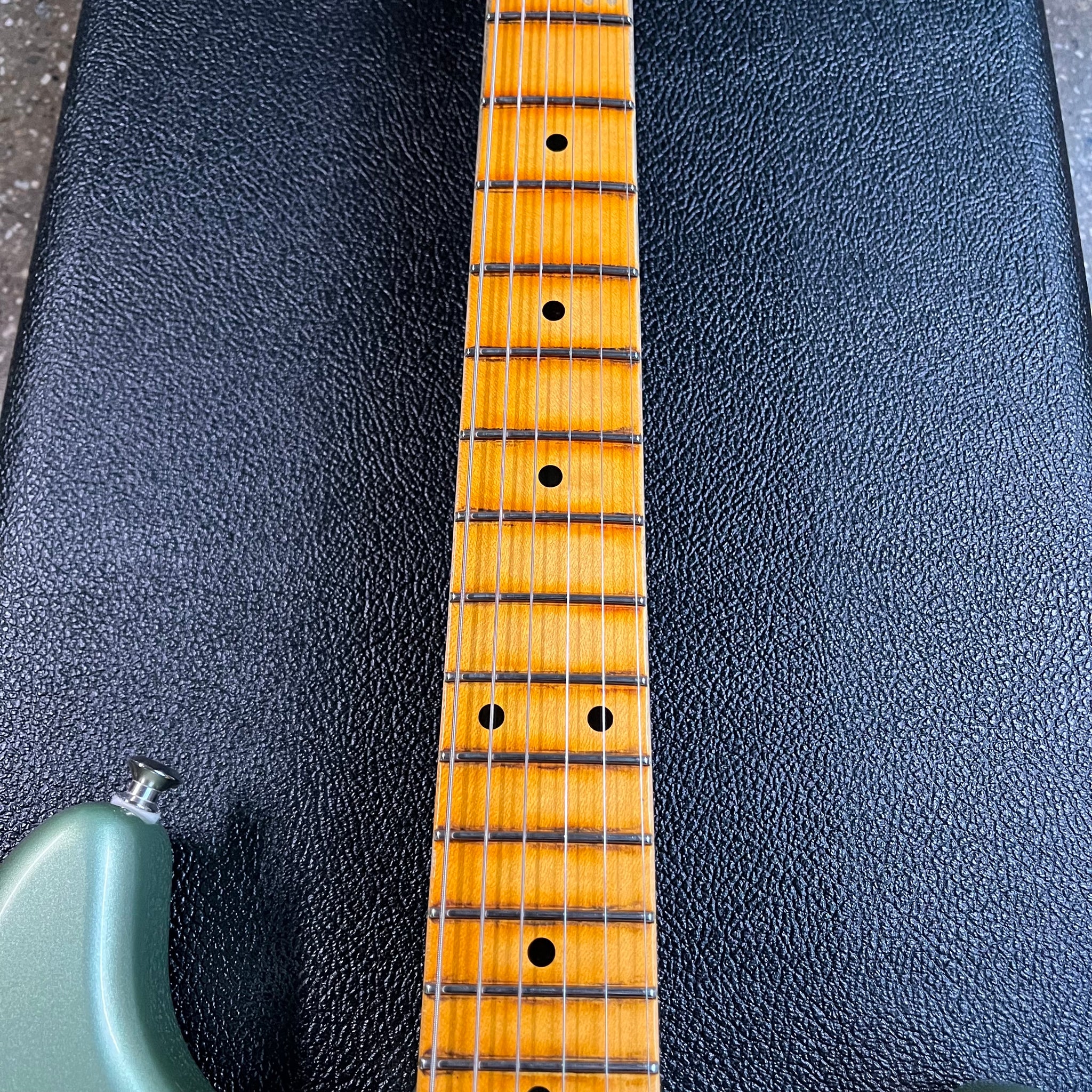 Fender Custom Shop Post Modern Stratocaster 2021 - Faded Aged Sage Gre ...