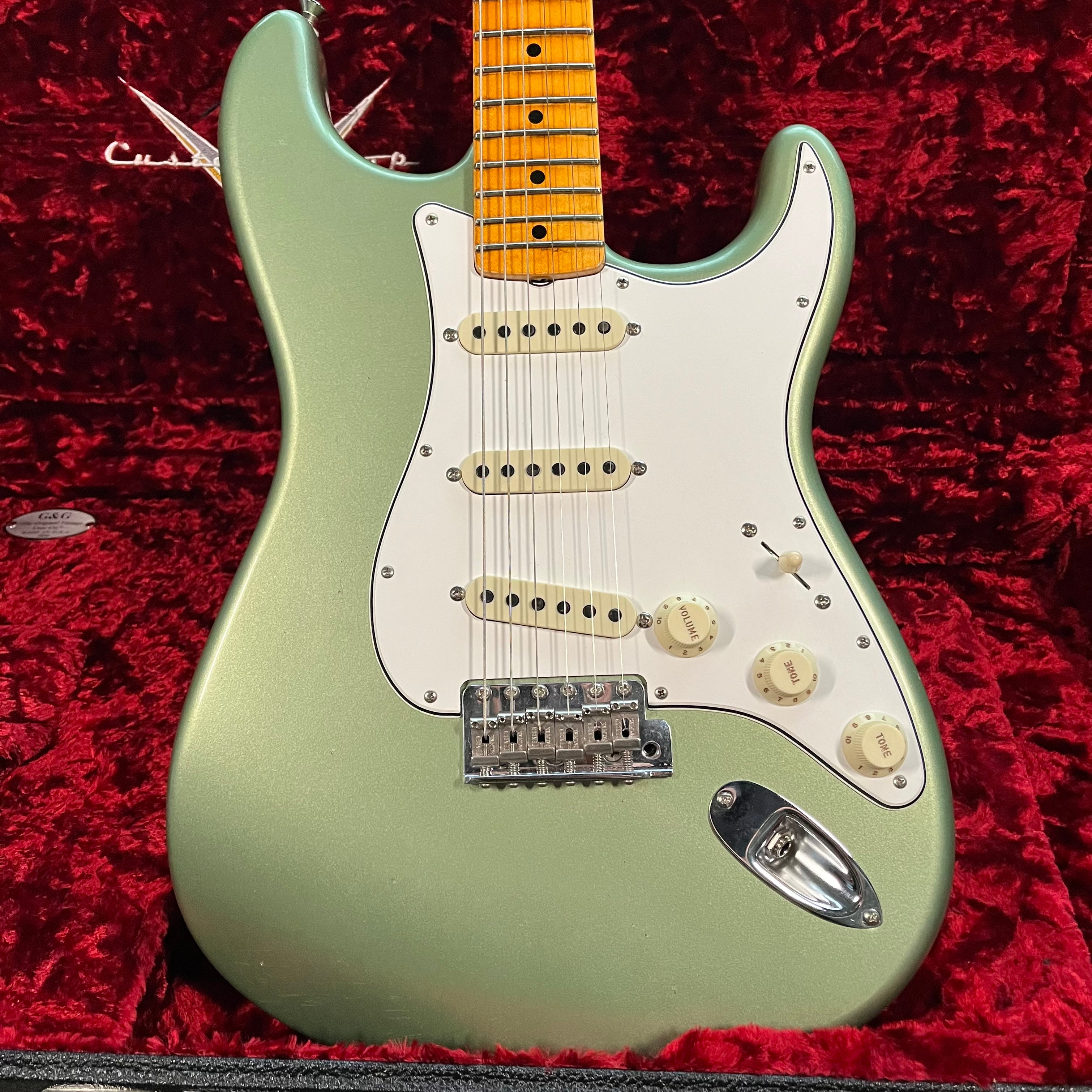 Fender Custom Shop Post Modern Stratocaster 2021 - Faded Aged Sage Gre ...