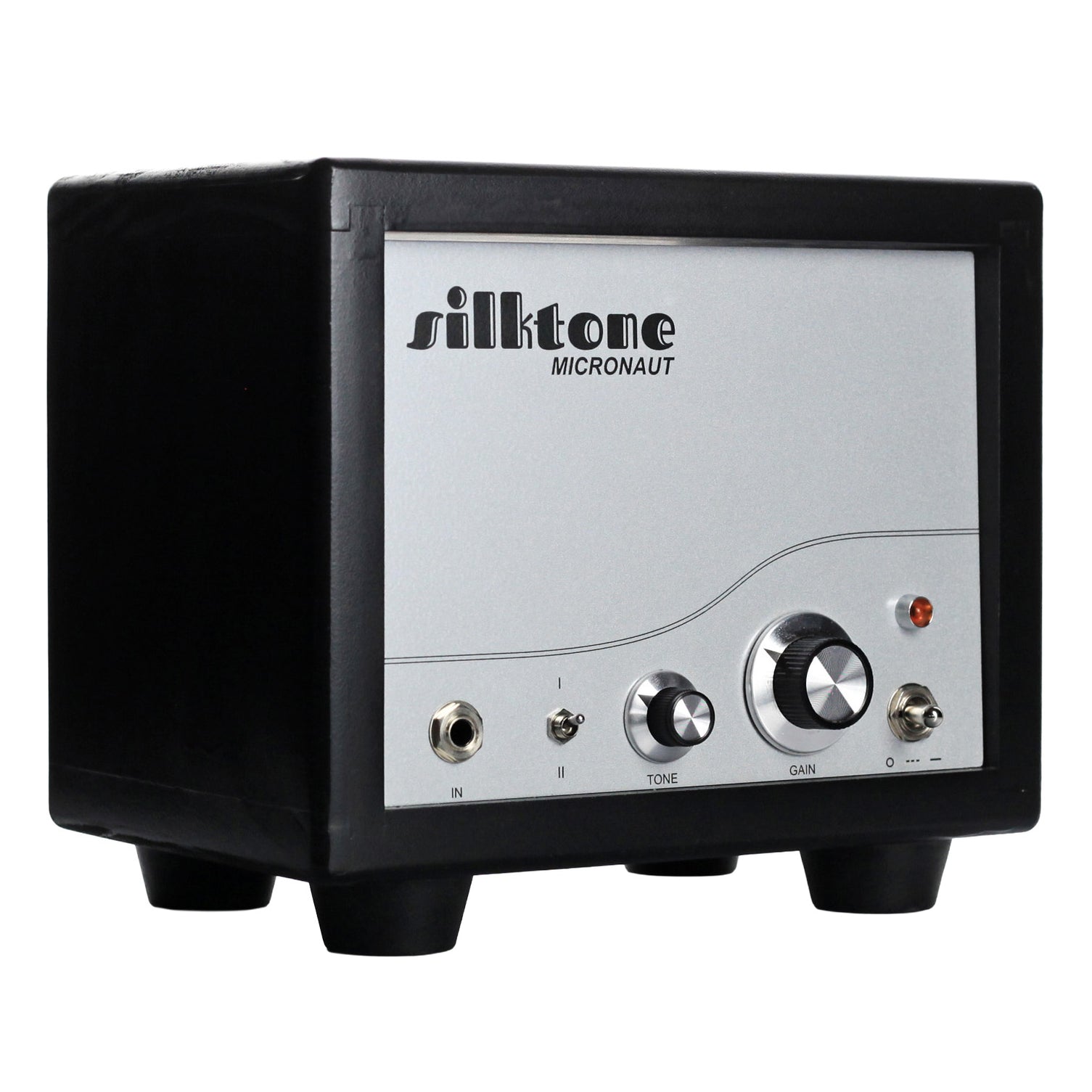 Silktone Micronaut 4w Mini Tube Amplifier Head - Black | Tone Wolf