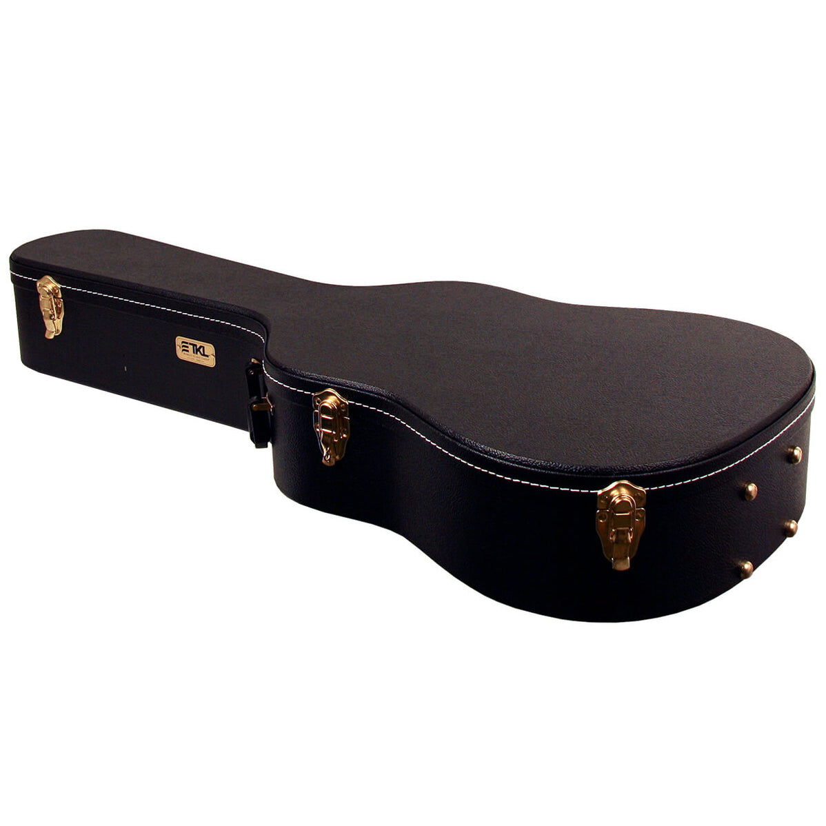 TKL Premier Dreadnought 6 String Guitar Hardshell Case - Black | Tone Wolf