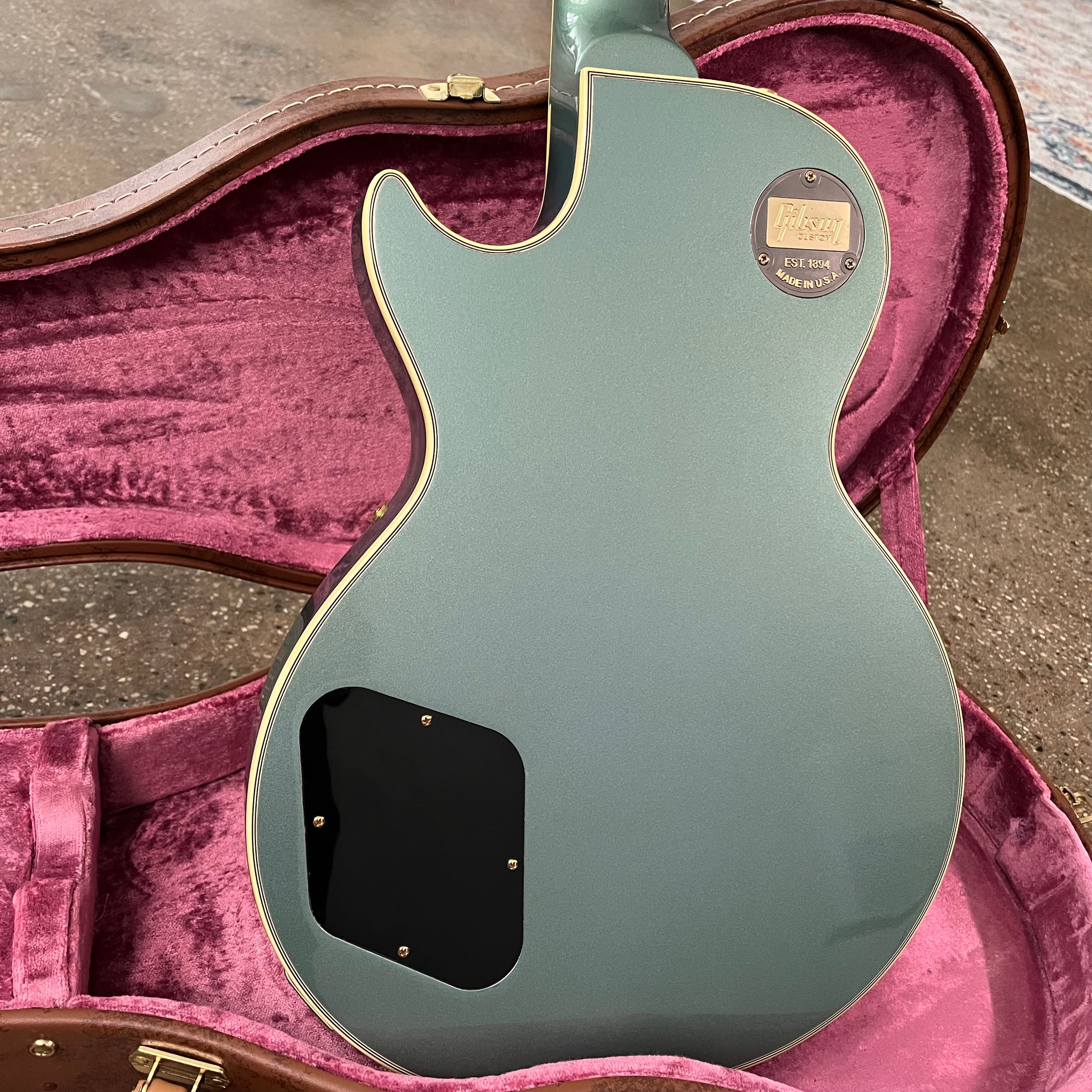Gibson Custom Shop 1957 Les Paul Custom 2018 - Antique Pelham Blue ...