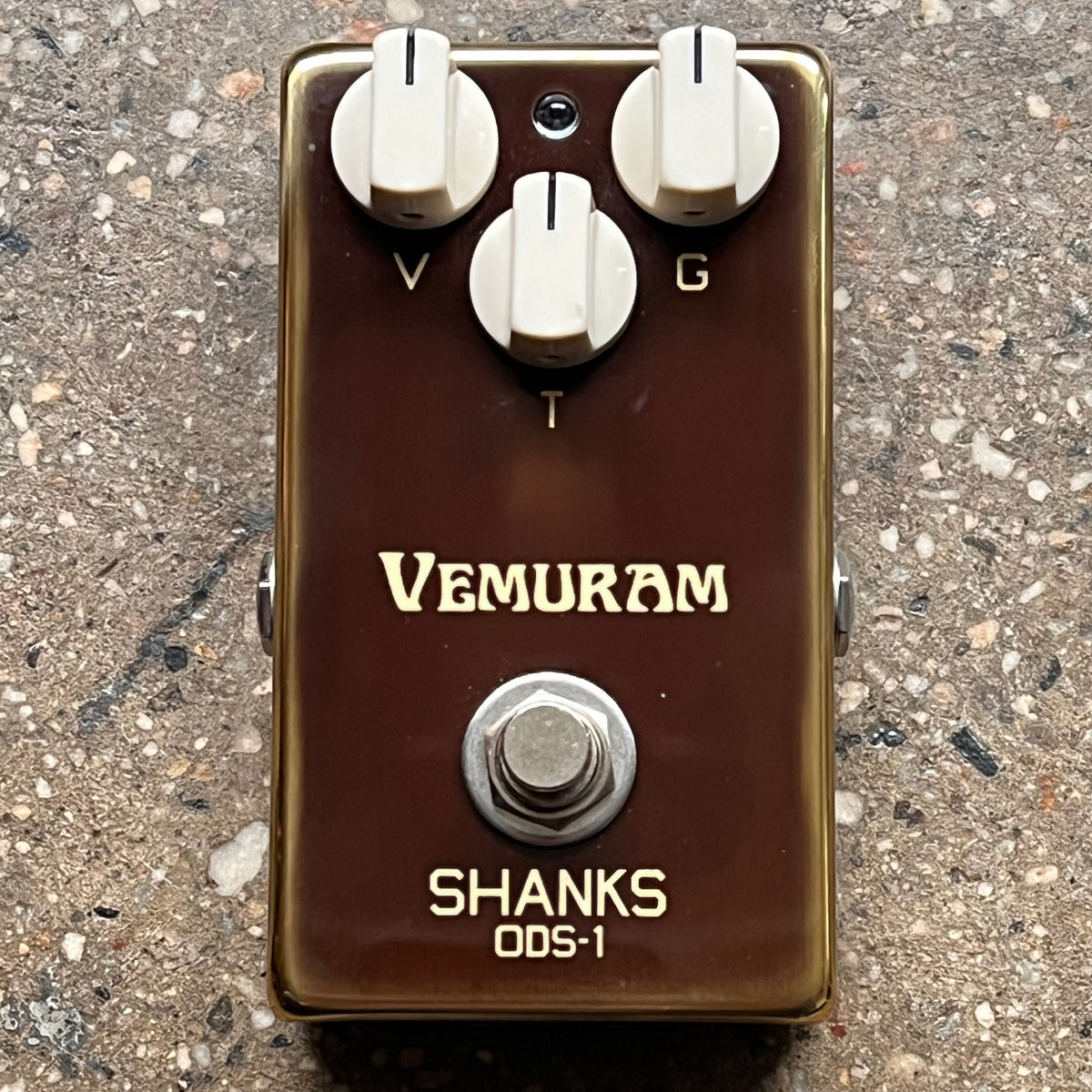 Vemuram Shanks ODS-1 Overdrive Pedal - Brass | Tone Wolf