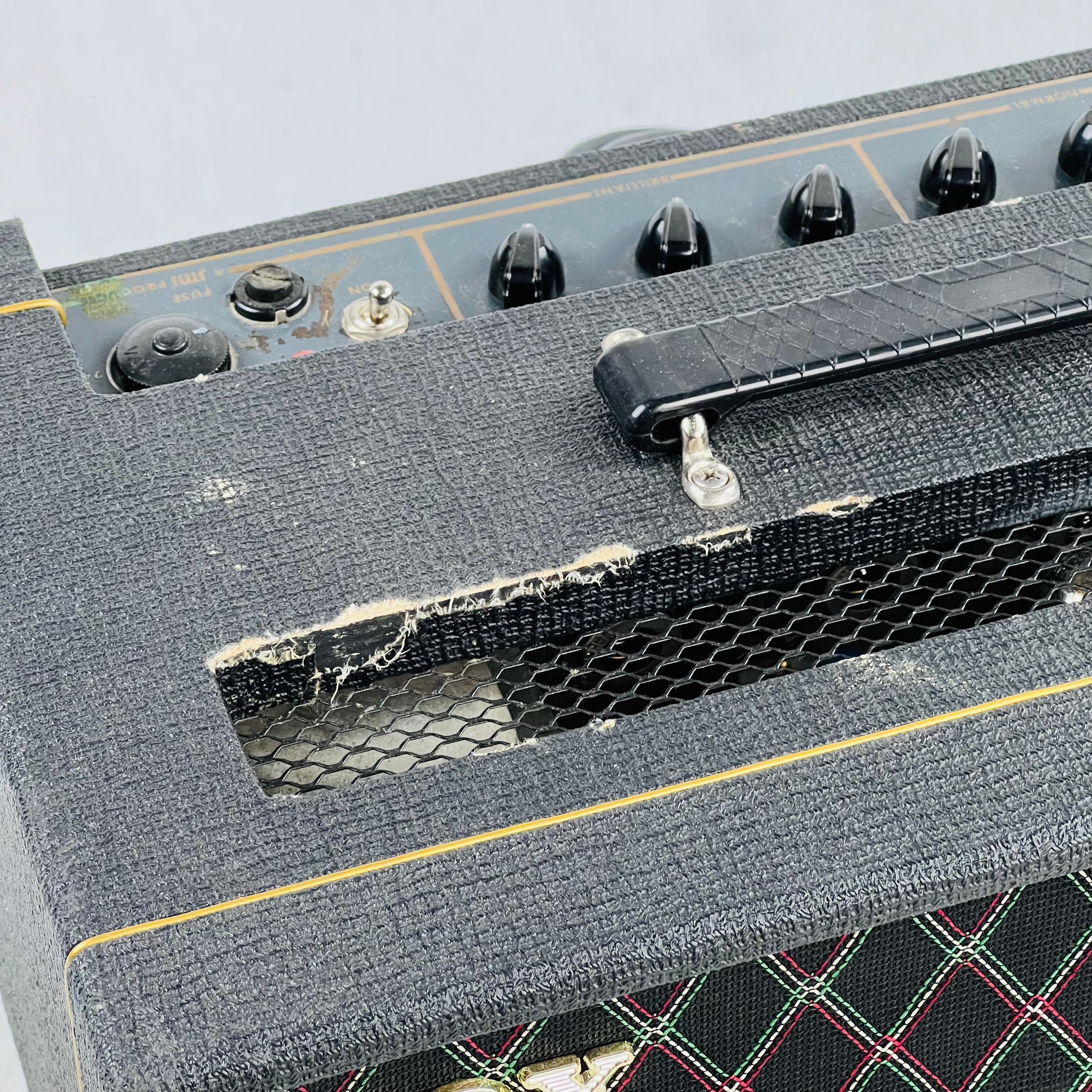 Vox AC50 MK III Small Box 50w Amplifier Head 1965 - Black | Tone Wolf